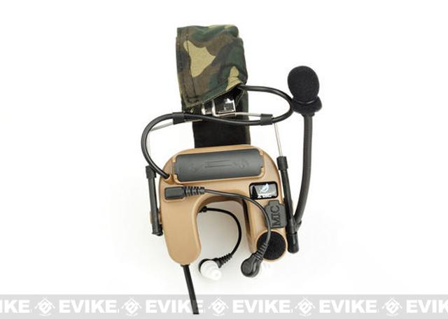 Z-Tactical ZCOMTAC IV In-Ear Headset - Tan, Tactical Gear/Apparel ...