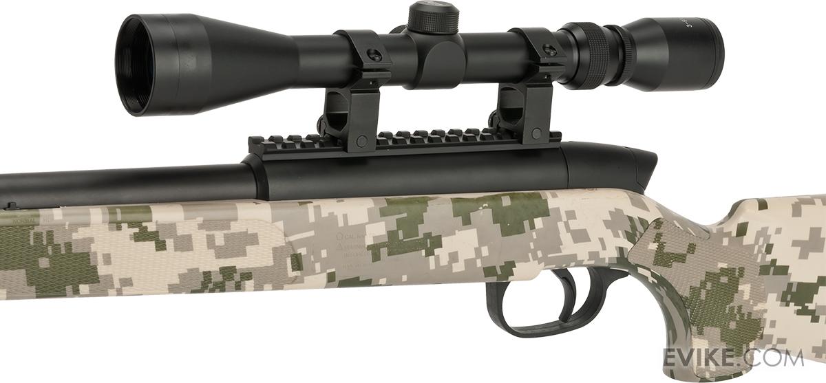 z Gen 5 UTG APS2 Airsoft Master Sniper Rifle w/ Bipod - ACU (Package ...