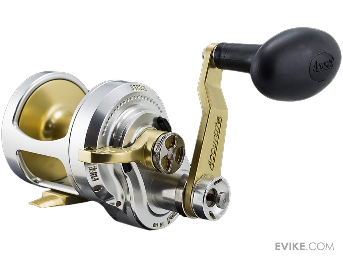 Accurate Fishing "Fury" Reel (Model: FX2-500/2-Speed / Gold-Silver ...