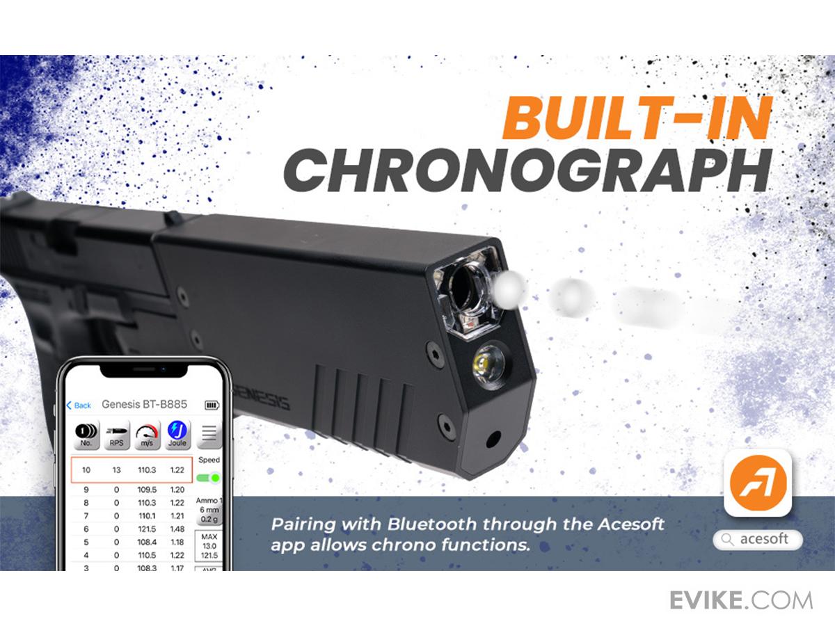 AceTech Genesis Tracer Unit w/ Chronograph, Flashlight, & Laser for ...