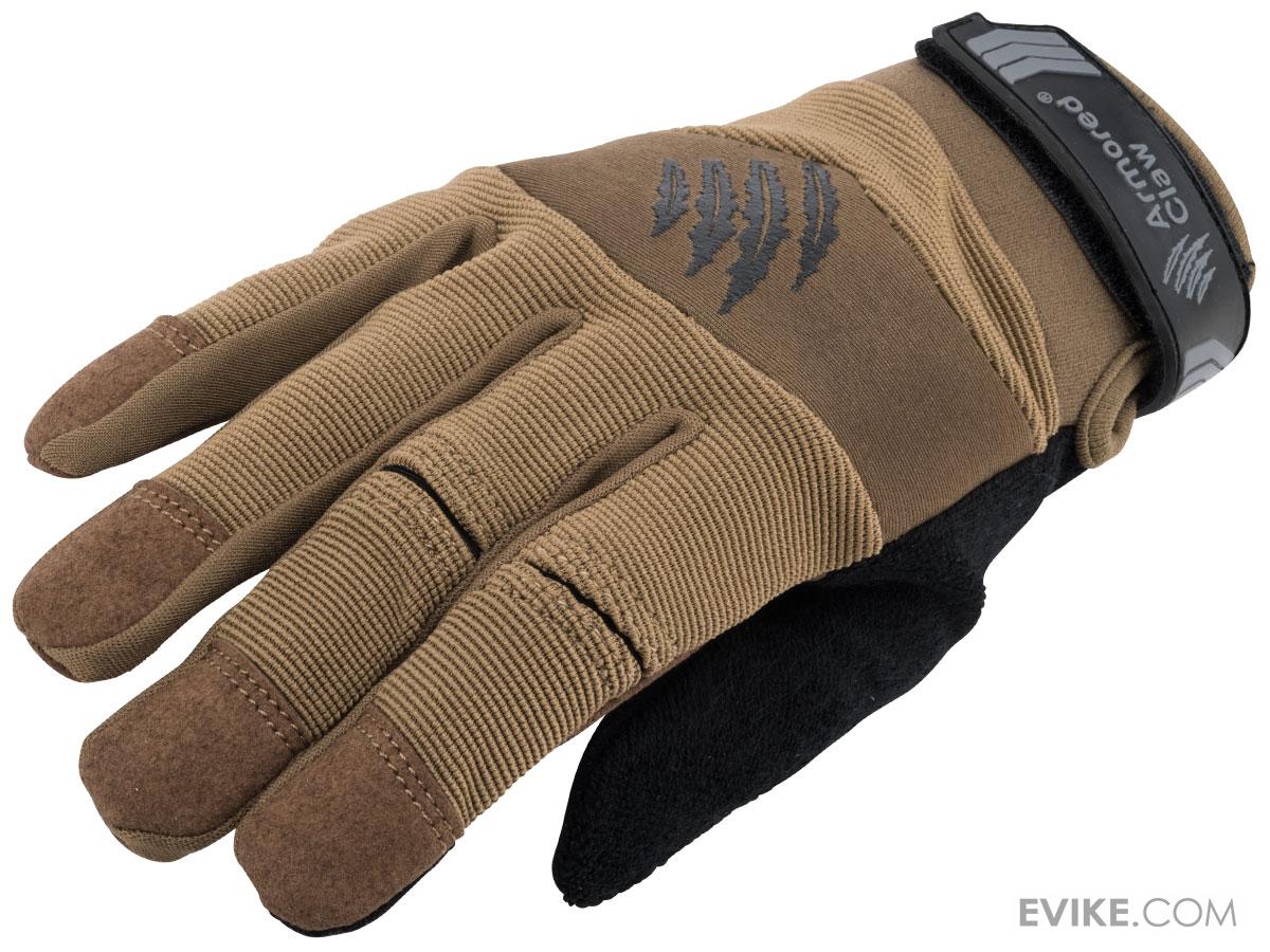 Armored Claw Accuracy Hot Weather Tactical Glove (Color: Coyote / Small ...