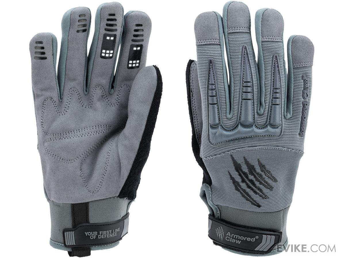 Armored Claw BattleFlex Tactical Glove (Color: Grey / Medium), Tactical ...