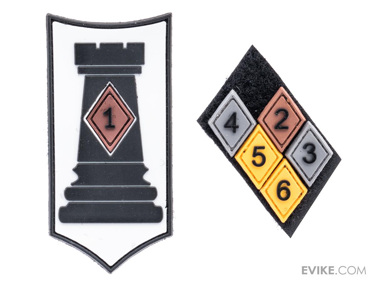 Airsoft Challenge Program Season 1 Patch Pack (Model: "The Rook ...