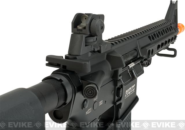 G&P KeyMod M4 SBR AEG with Monolithic Upper - Black (Package: Gun Only ...