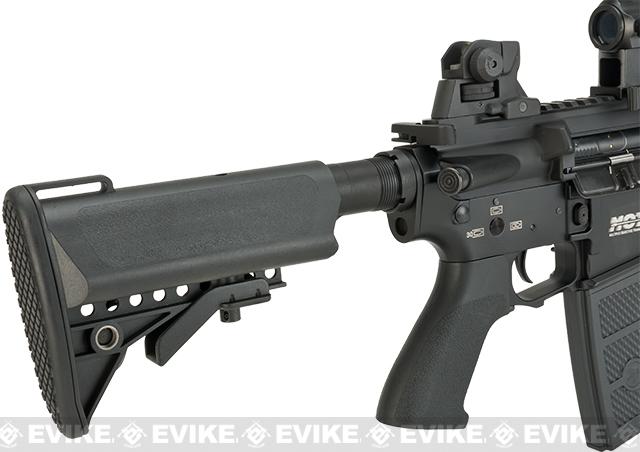G&P KeyMod M4 SBR AEG with Monolithic Upper - Black (Package: Gun Only ...