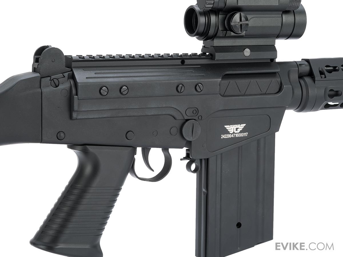 6mmProShop Full Metal FAL Carbine Airsoft AEG with Keymod Handguard ...