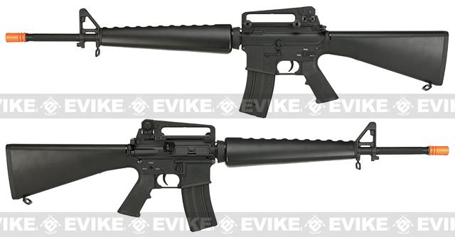CYMA Sport Full Metal M16 A1 Vietnam Airsoft AEG Rifle (Package: Gun ...