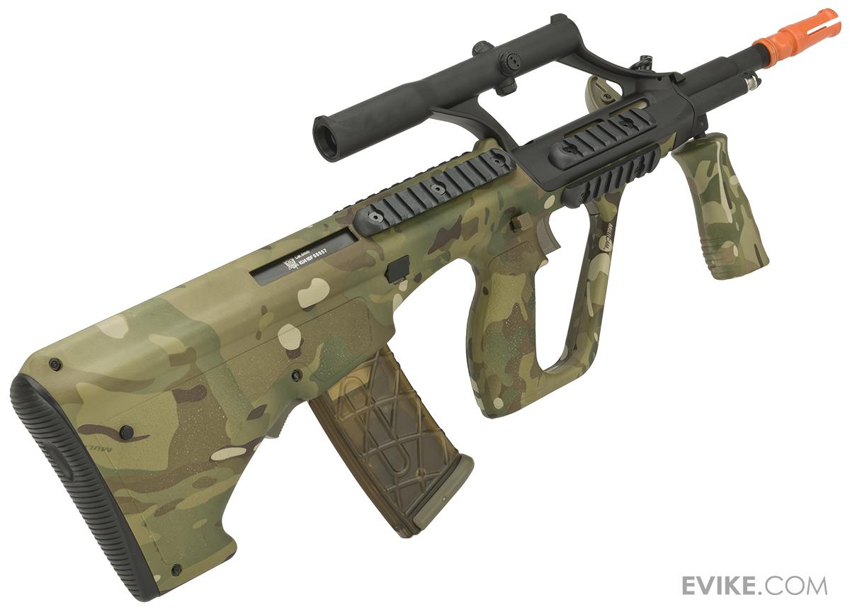 APS AUG A1 Military Airsoft AEG Rifle w/ Integrated Scope (Version ...