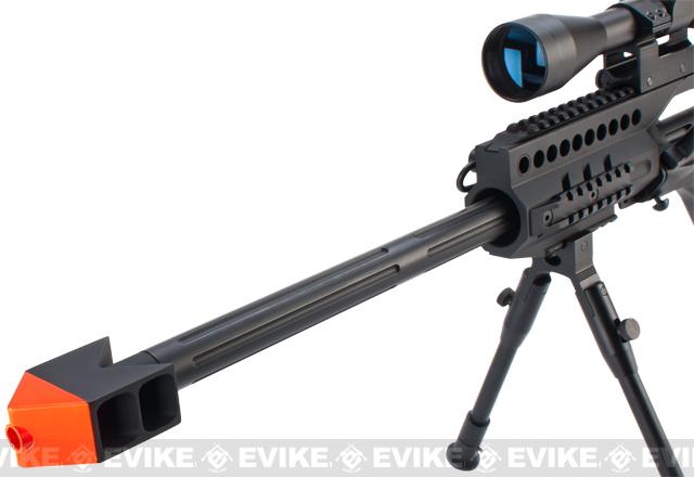 JG AUG AU-5G Anti-Tank Custom Airsoft AEG Rifle w/ Scope & Bipod ...