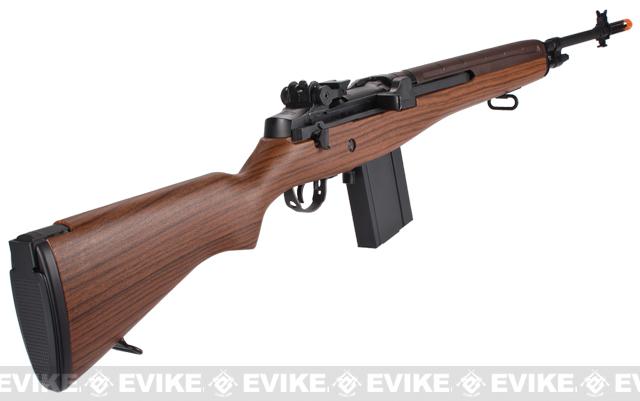 z Classic Army M14 Match Airsoft AEG Rifle - Spartan Version / Wood ...