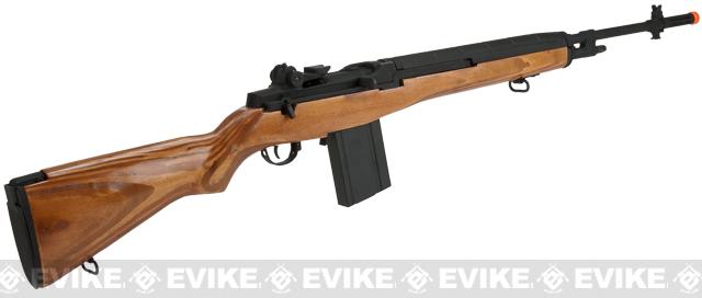 CYMA Sport Full Size M14 Airsoft AEG Rifle w/ Real Wood Stock (Package ...