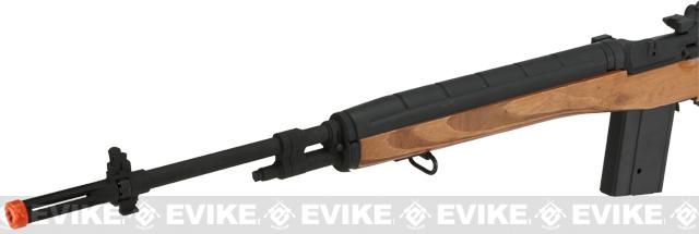 CYMA Sport Full Size M14 Airsoft AEG Rifle w/ Real Wood Stock (Package ...