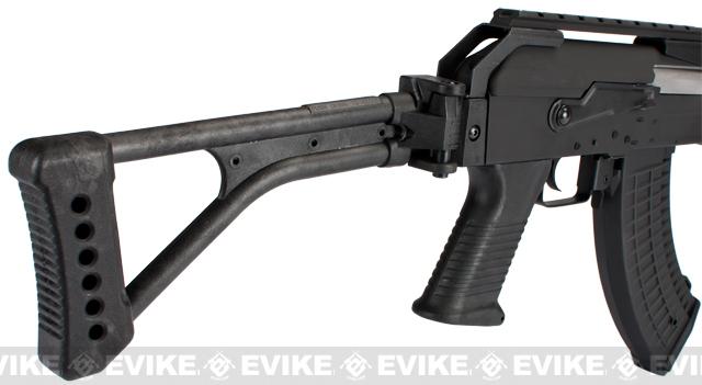 CYMA Standard Full Metal Contractor AK47 Airsoft AEG Rifle with Folding ...