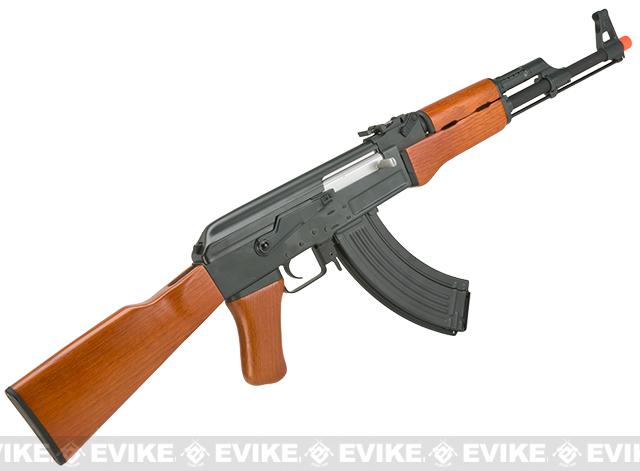 AK47 Advanced Full Metal Real Wood Airsoft AEG w/ Lipo Ready Gearbox by ...