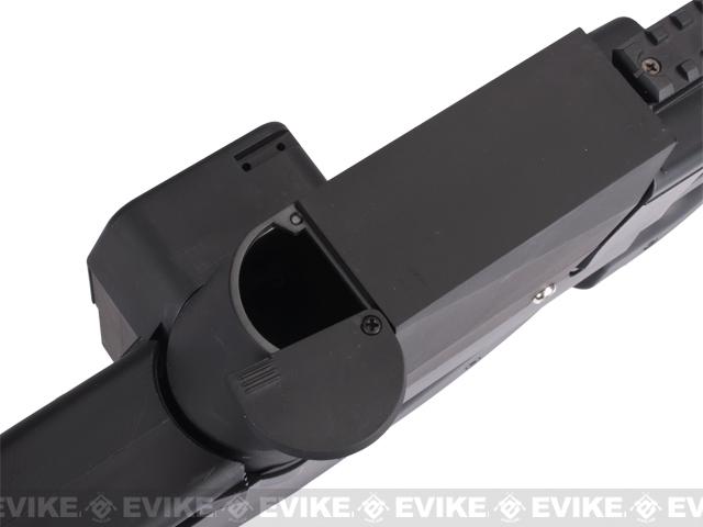 Evike.com Custom P90 Terminator Airsoft AEG w/ Box Mag (Color: Black ...