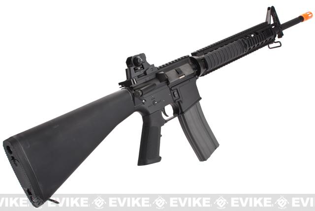 G&G Top Tech GR16 R5 M16 SPR Type Blowback Airsoft AEG Rifle - (Package ...