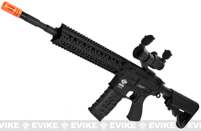 G&G CM16 R8-L Airsoft AEG Rifle Combo Package w/ Scope (Package: Black ...
