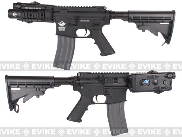 Evike Custom Class I G&G M4 Stubby Killer Airsoft AEG Rifle - Black (Package: Gun Only), Airsoft ...