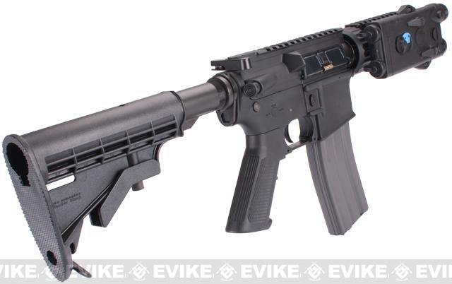 Evike Custom Class I G&G TANK M4 Airsoft AEG Rifle - Black (Package ...