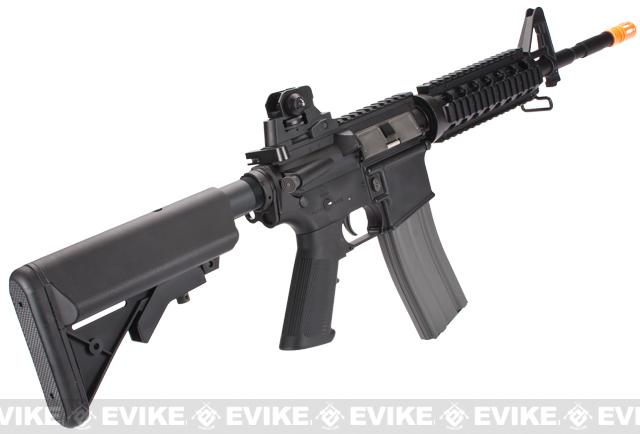 z G&G GR16 R4 Commando Full Metal Blowback Airsoft AEG Rifle - Black ...