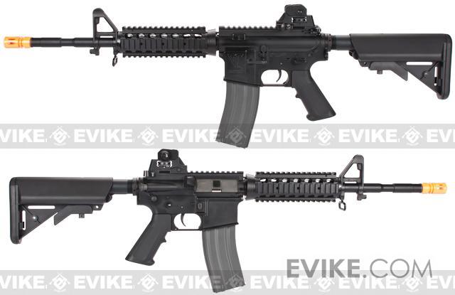 z G&G GR16 R4 Commando Full Metal Blowback Airsoft AEG Rifle - Black ...