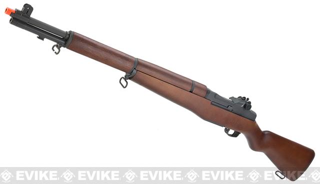 G&G M1 Garand Full Size Airsoft AEG Rifle with Real Wood Stock (Package: Gun Only), Airsoft Guns ...