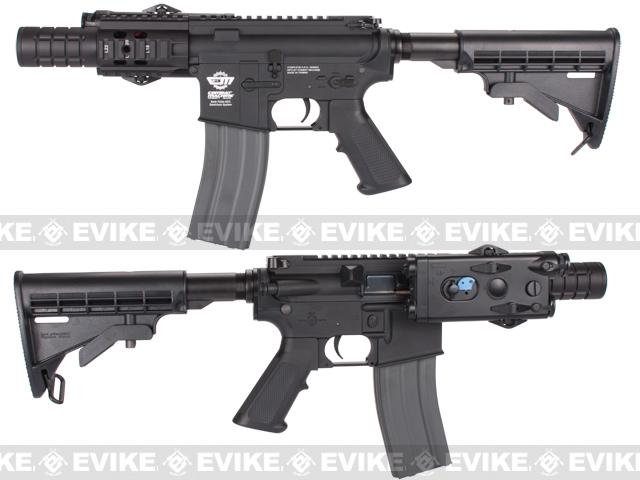 Evike Custom Class I G&G M4 Patriot Airsoft AEG Rifle - Black (Package: Gun Only), Airsoft Guns ...