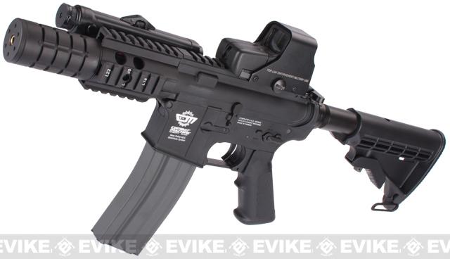 Evike Custom Class I G&G M4 Patriot Airsoft AEG Rifle - Black (Package: Gun Only), Airsoft Guns ...