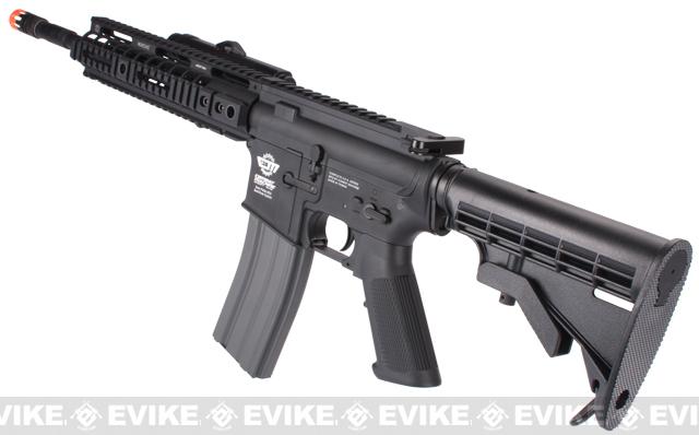 Evike Custom Class I G&G M4 Airsoft AEG Rifle - Noveske 10" Black (Package: Gun Only), Airsoft ...