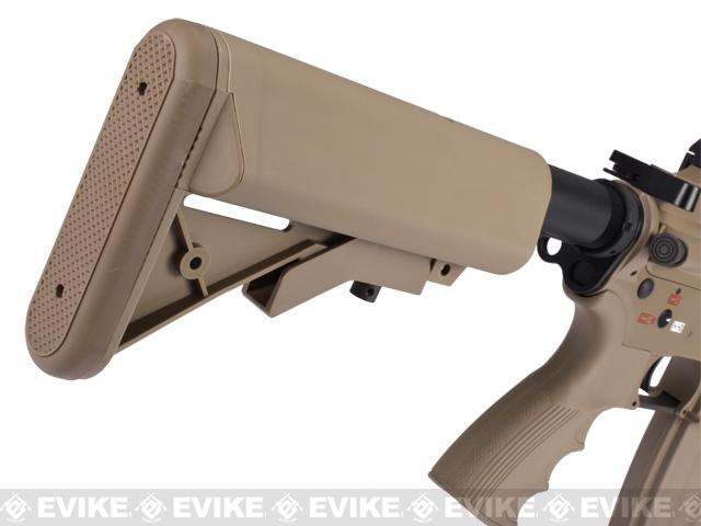 G&G Top Tech Full Metal Blowback T4-18 SBR Airsoft AEG Rifle (Package ...