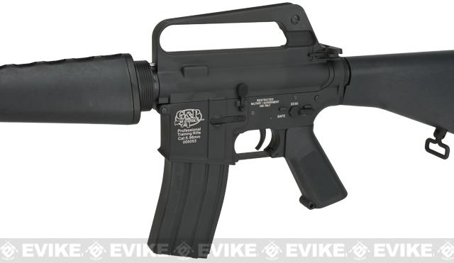G&P CAR-15 Carbine Airsoft AEG Rifle with Retractable Stock (Package ...
