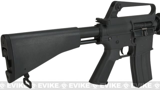 G&P CAR-15 Carbine Airsoft AEG Rifle with Retractable Stock (Package ...