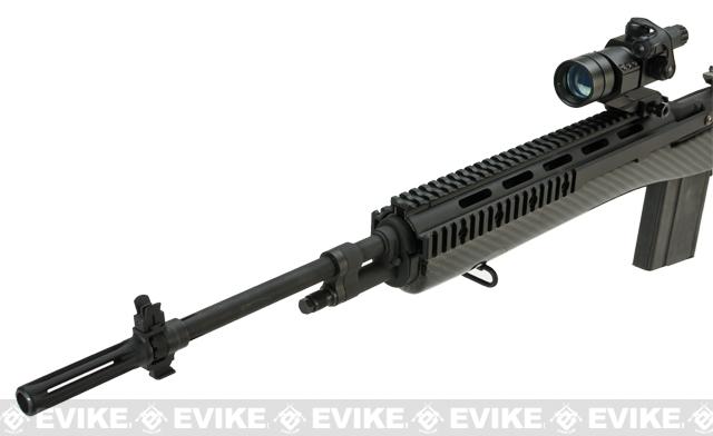 G&P M14 DMR Custom Airsoft AEG Sniper Rifle with Real Carbon Fiber ...