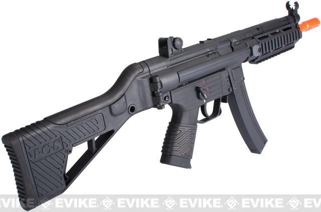 ICS MX5-Pro Full Metal Airsoft Submachine Gun AEG w/ Folding Stock, Airsoft Guns, Shop By Rifle ...