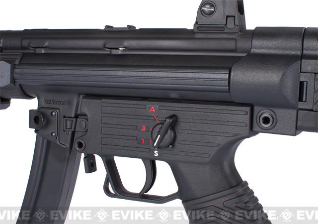 ICS MX5-Pro Full Metal Airsoft Submachine Gun AEG w/ Folding Stock, ICS ...