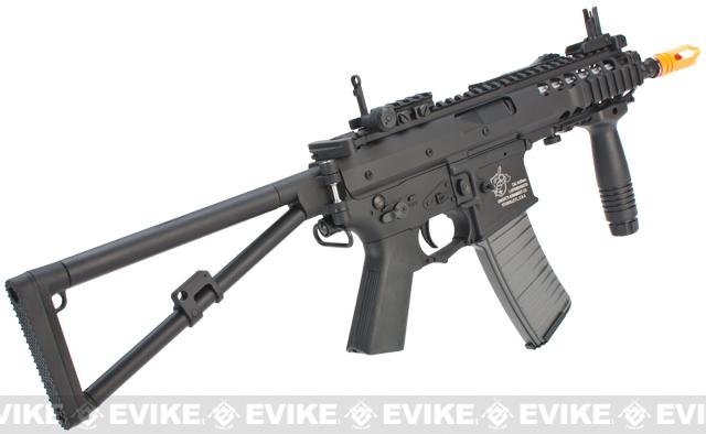KAC Knight's Armament Licensed Full Metal PDW Airsoft AEG Rifle (Two ...