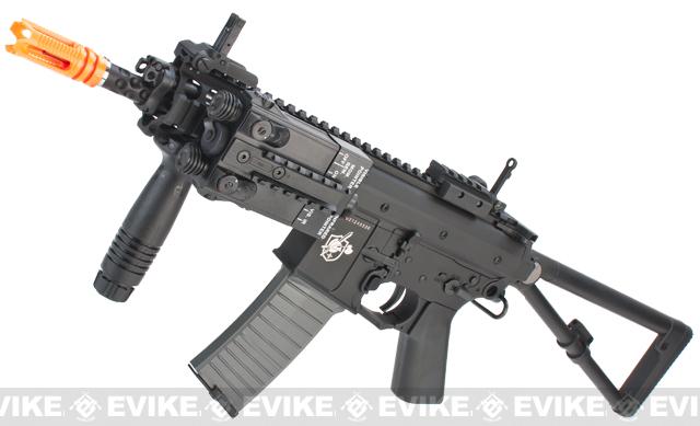 KAC Knight's Armament Licensed Full Metal PDW Airsoft AEG Rifle (Two ...