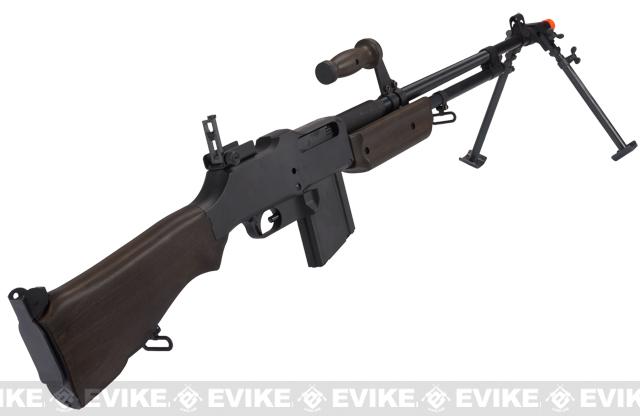 BAR M1918 A2 Full Size Full Metal Airsoft AEG Rifle w/ Steel Bipod by ...