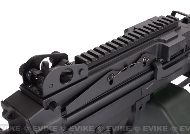 A&K Full Metal M249 Airsoft Machine Gun (Version: Para / Black / AEG ...