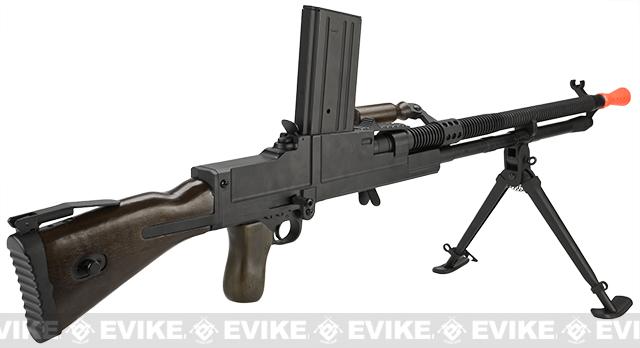 Matrix Full Metal ZB-30 ZB-26 Airsoft AEG Machine Gun w/ Folding Bipod ...