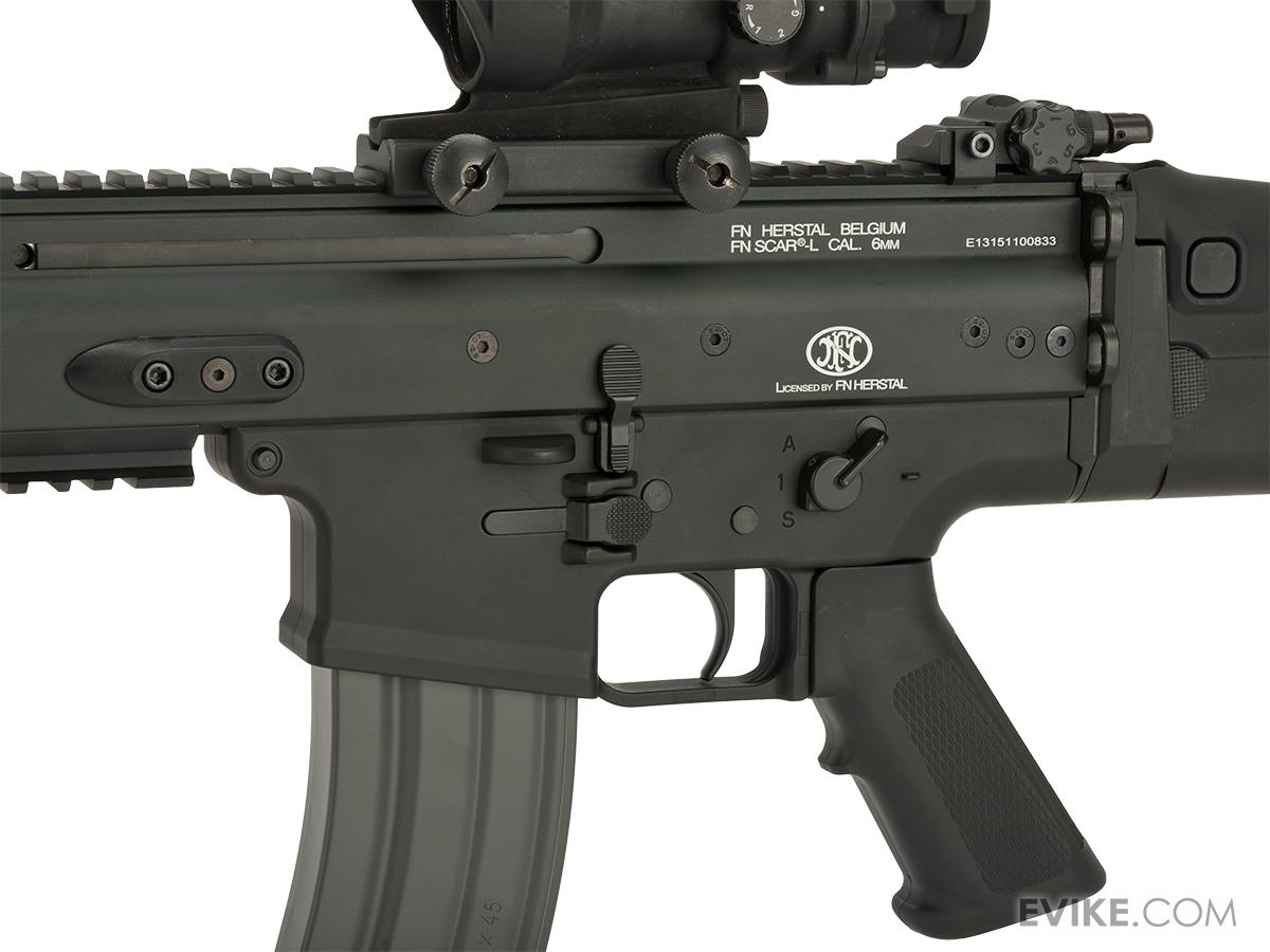 FN Herstal Licensed Full Metal SCAR CQB Airsoft AEG Rifle by G&G (Package: Black / Gun Only ...