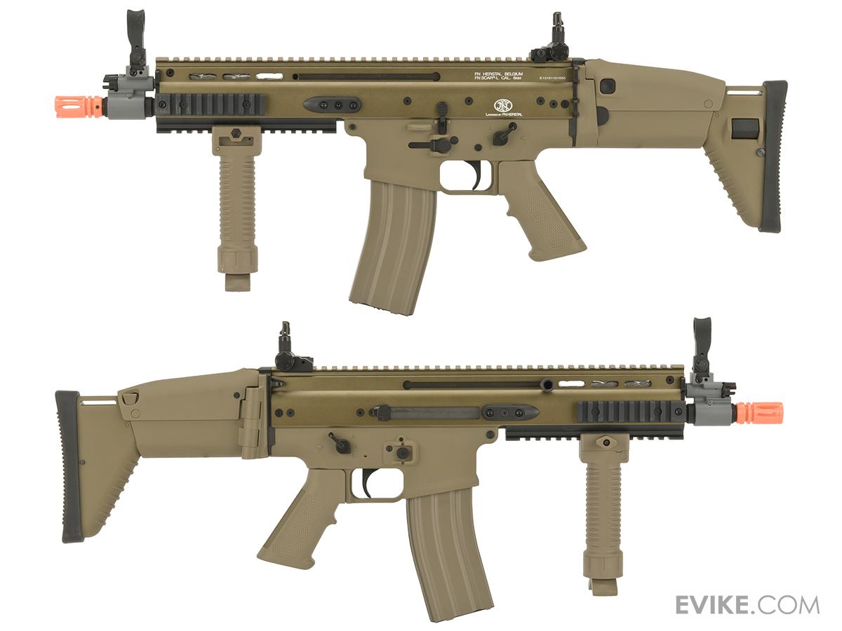 FN Herstal Licensed Full Metal SCAR CQB Airsoft AEG Rifle by G&G ...