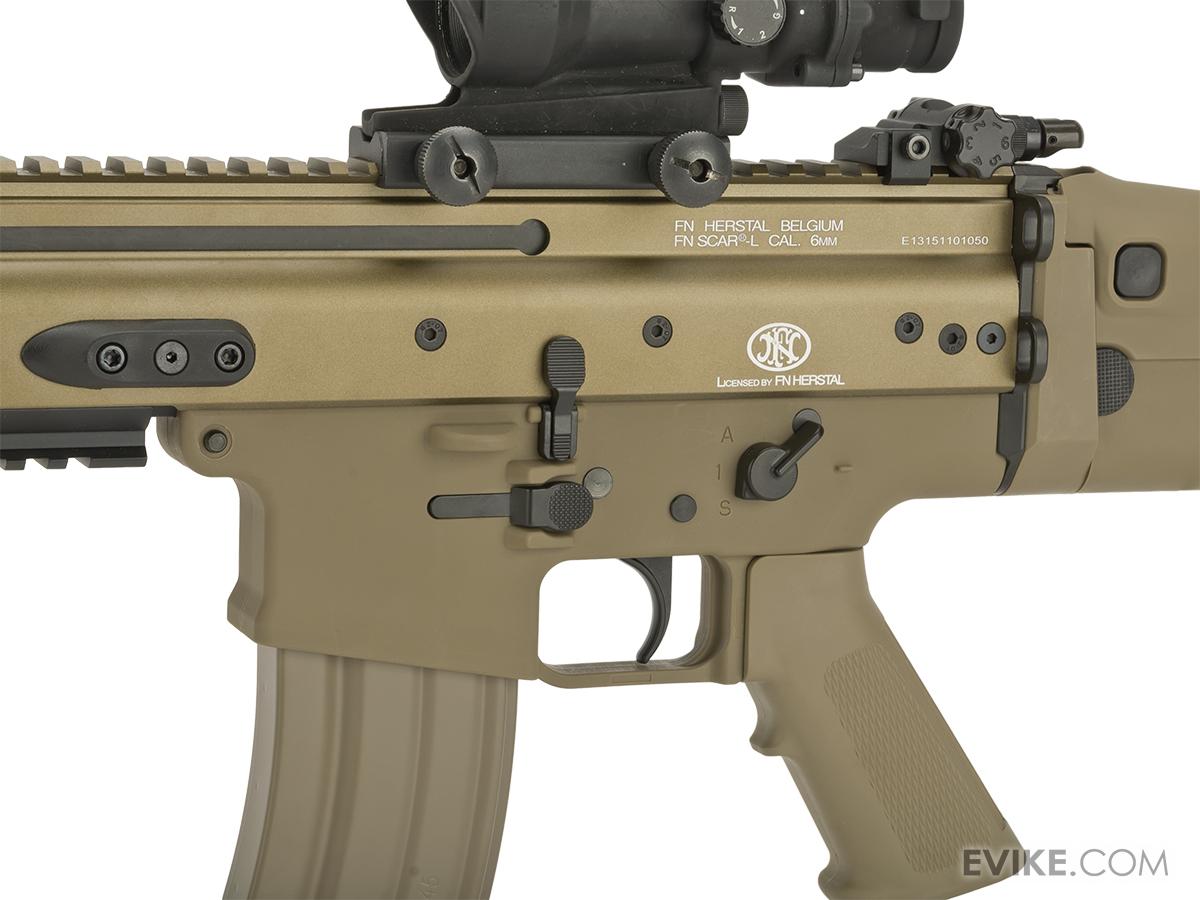 FN Herstal Licensed Full Metal SCAR CQB Airsoft AEG Rifle by G&G ...
