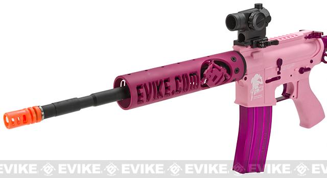 Evike Class I Custom G&G "Femme Fatale" M4 Full Metal Airsoft AEG Rifle ...