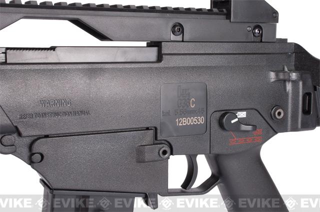 H&K G36C Competition Series Airsoft AEG Rifle by Umarex (Color: Black), Airsoft Guns, Airsoft ...