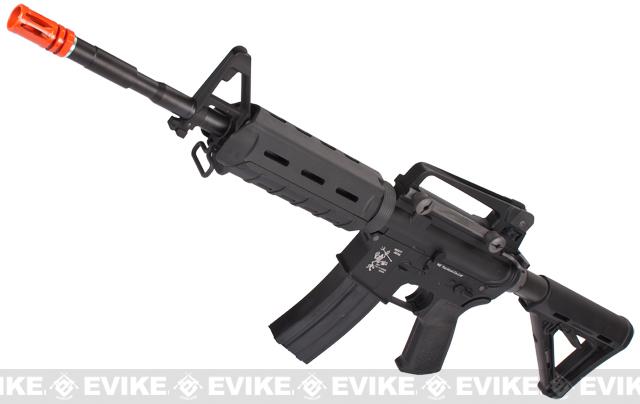 z Evike Custom WE-Tech Full Metal M4 MOE Carbine Airsoft AEG Rifle ...