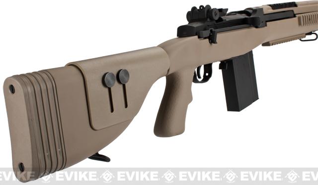 G&P M14 DMR Recon Airsoft AEG Sniper Rifle (Package: Dark Earth / Gun ...