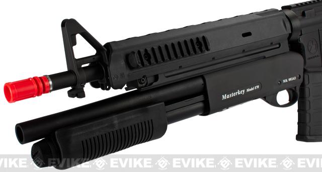 z G&P Magpul Battle Rifle Airsoft AEG w/ Masterkey Shotgun - Black ...