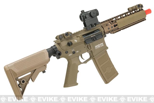 G&P MOTS "High Speed" 8" Keymod M4 Carbine Airsoft AEG Rifle (Package ...