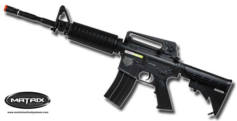 Bone Yard - Matrix Custom 8mm Gearbox Full Metal M4 Carbine Airsoft AEG ...
